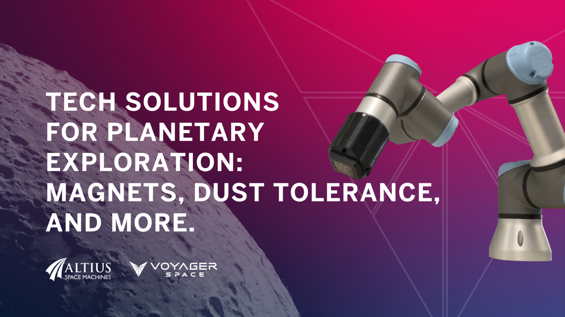 Voyager Technology Solutions for Planetary Exploration: Magnets, Dust ...